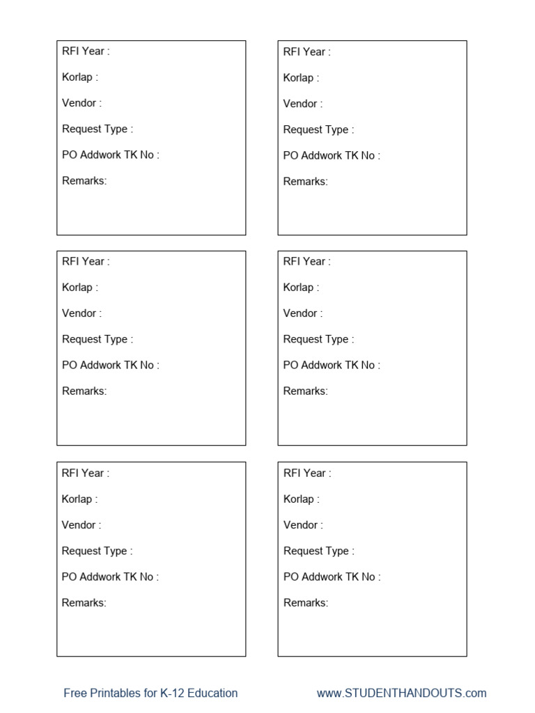 Template Printing Small 3 by 3 Inch Post It Notes | PDF
