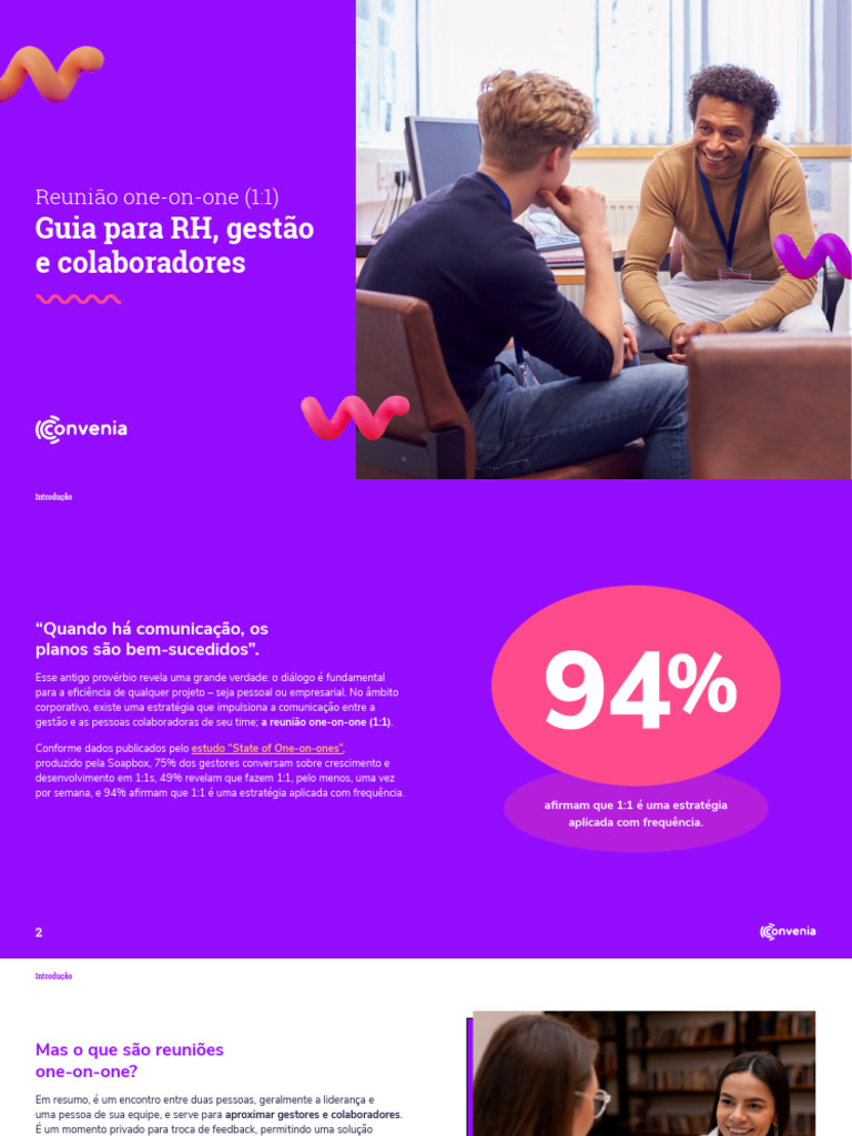 Guia Prático para Reuniões One-on-One | PDF | Gestão de recursos ...