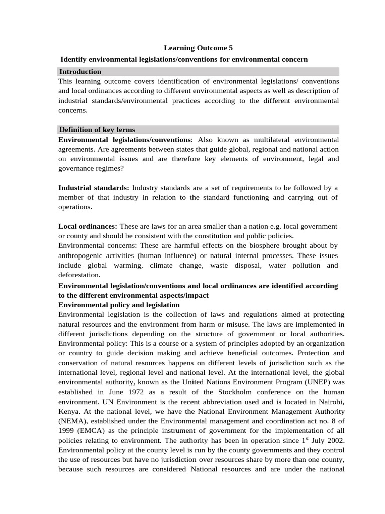 Learning Outcome 5 & 6 | PDF