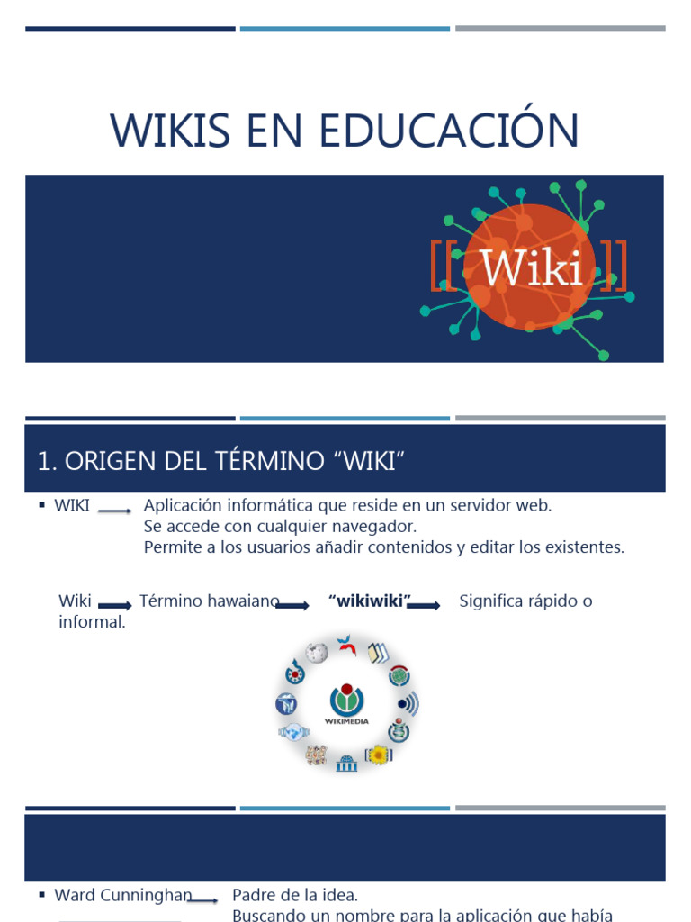 WIKIS EN LA EDUCACIÓN | PDF