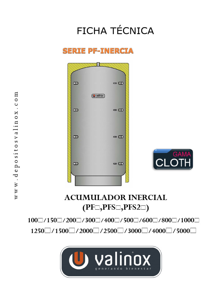Depósitos ACS_VALINOX | PDF