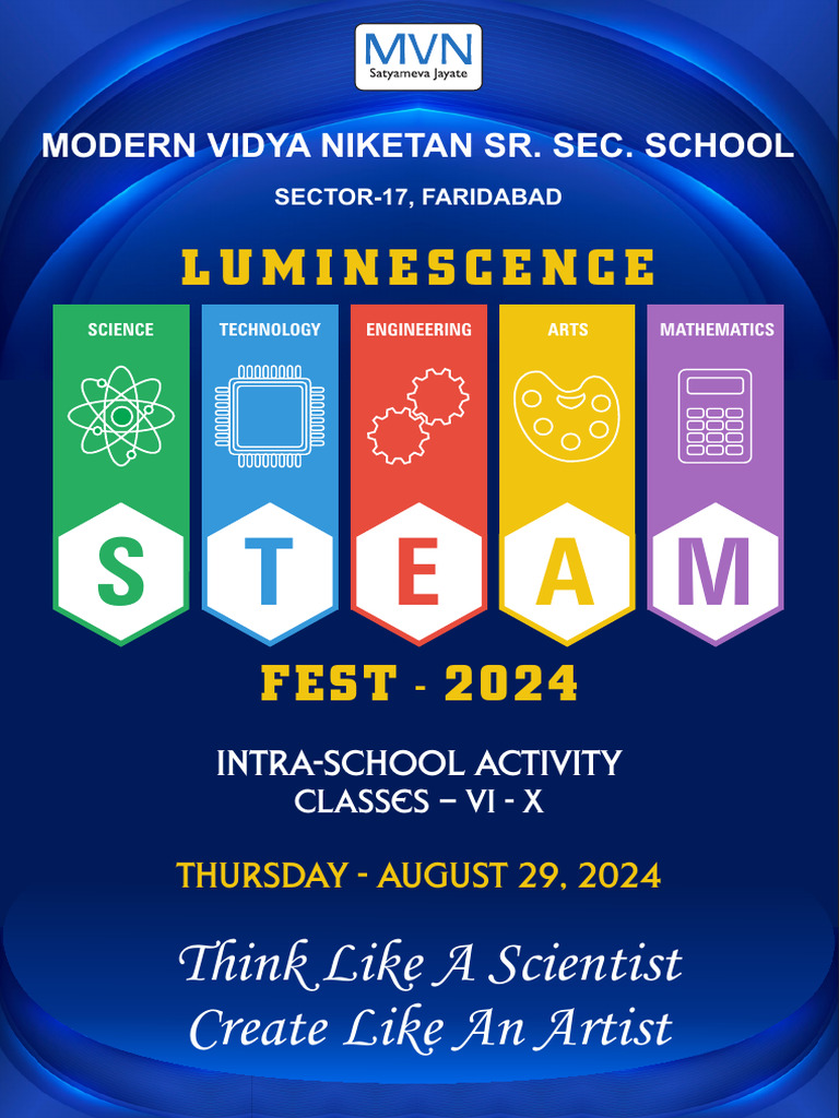 Steamfest 2024 Our School Classes - VI - X | PDF