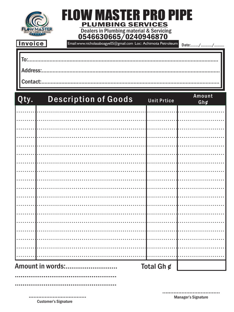 Johnson Invoice Building | PDF