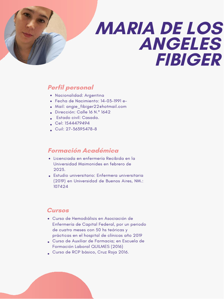 CV Fibiger PDF | PDF