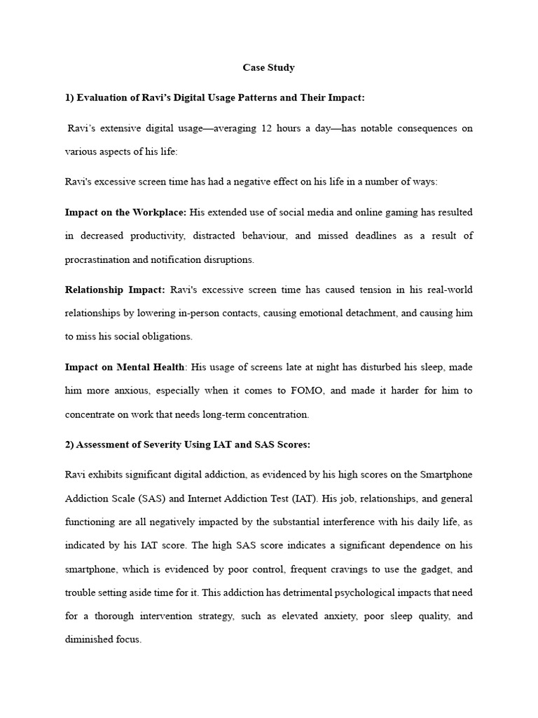 TAD Case Study | PDF