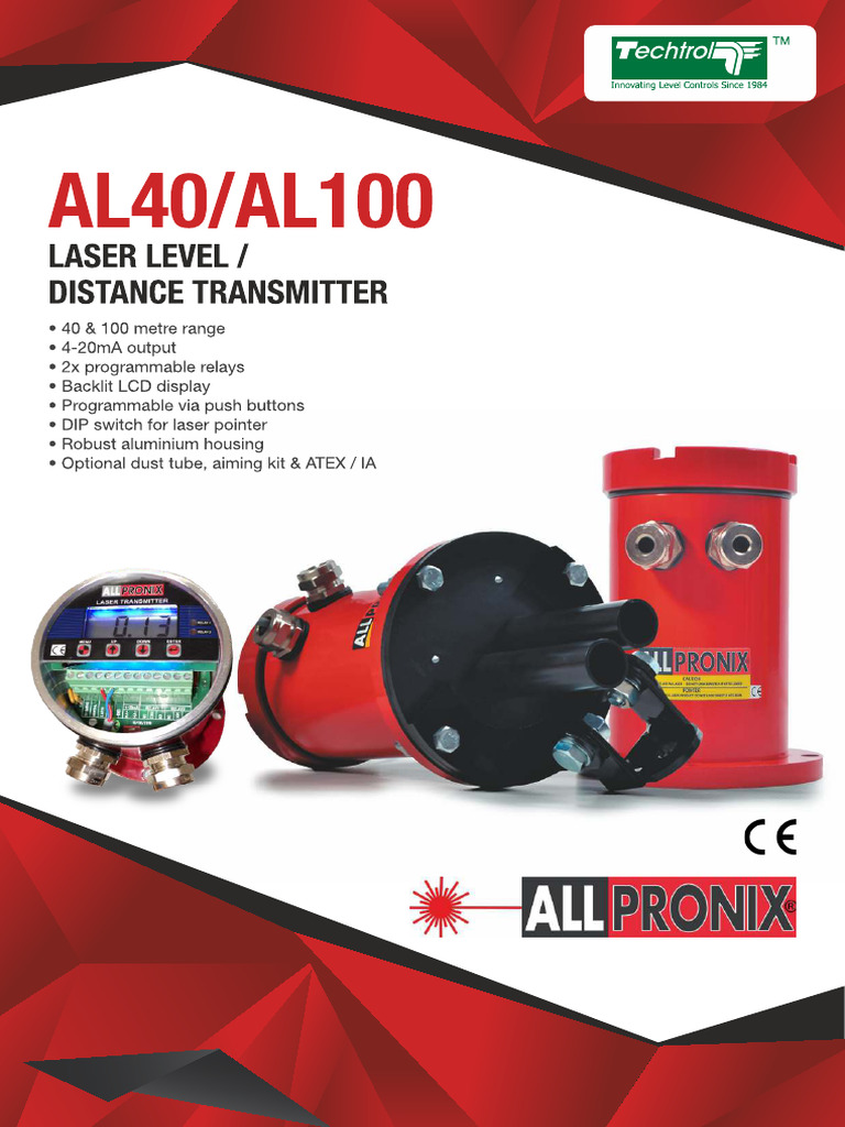 Laser Level Distance Transmitter | PDF