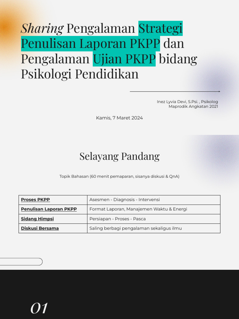 Sharing PKPP Angkatan 2022 | PDF