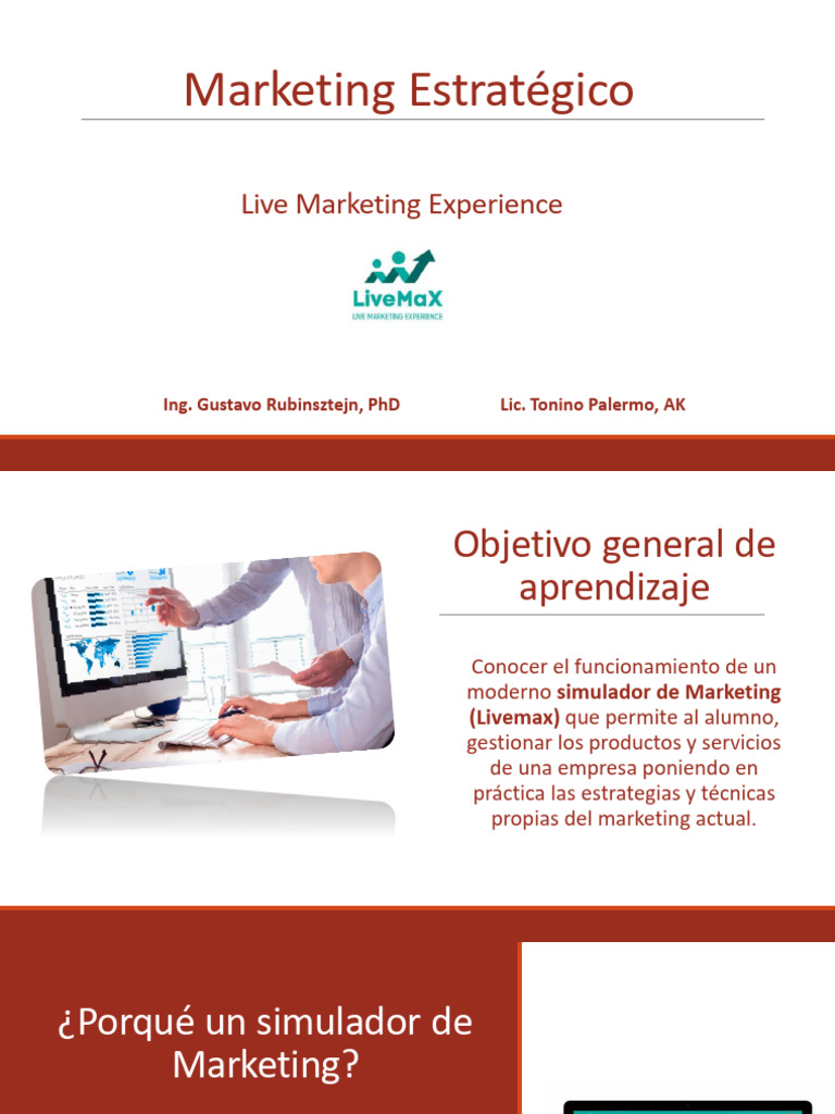 Livemax Simulator - Introducción | PDF