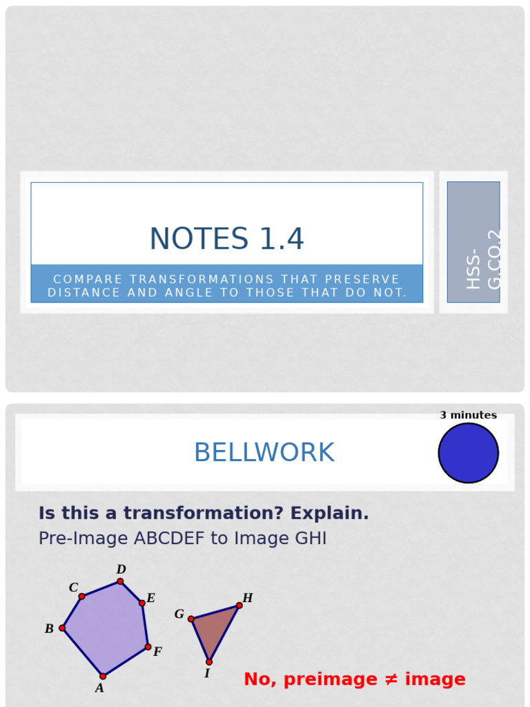 1 4+-+Isometry+recognition+Powerpoint | PDF