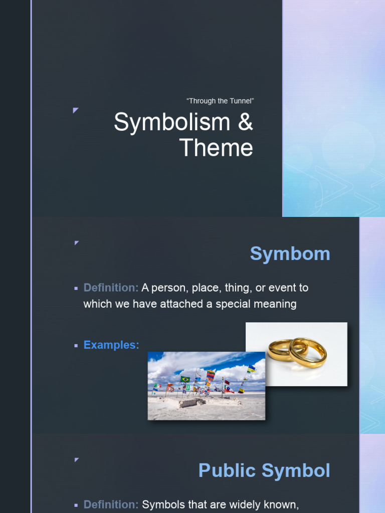 Symbolism Theme Notes | PDF