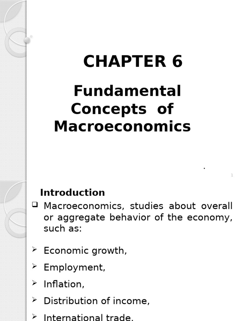 Chapter 6 Economics condensed | PDF
