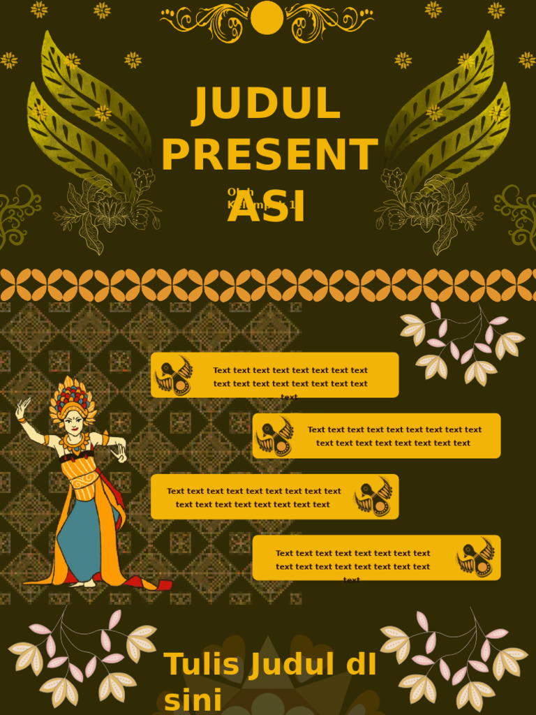 Template PPT Bahasa Jawa | PDF