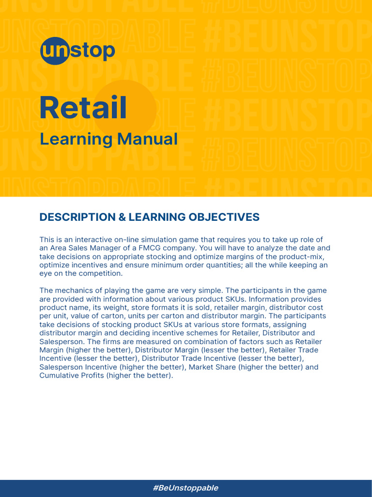 66c5ca7516862 Retail Manual | PDF