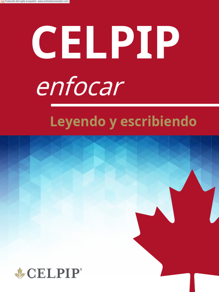 Celpip Guide Focus Reading and Writing - En.es | PDF
