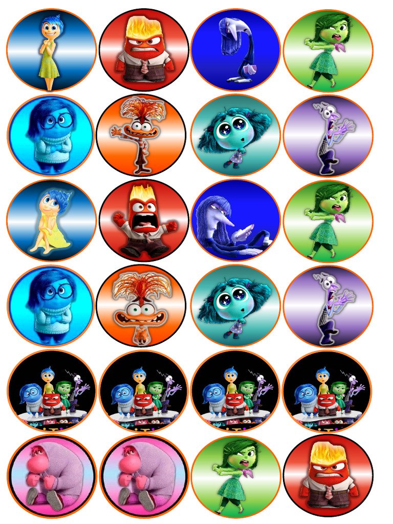 Intensamente Toppers | PDF
