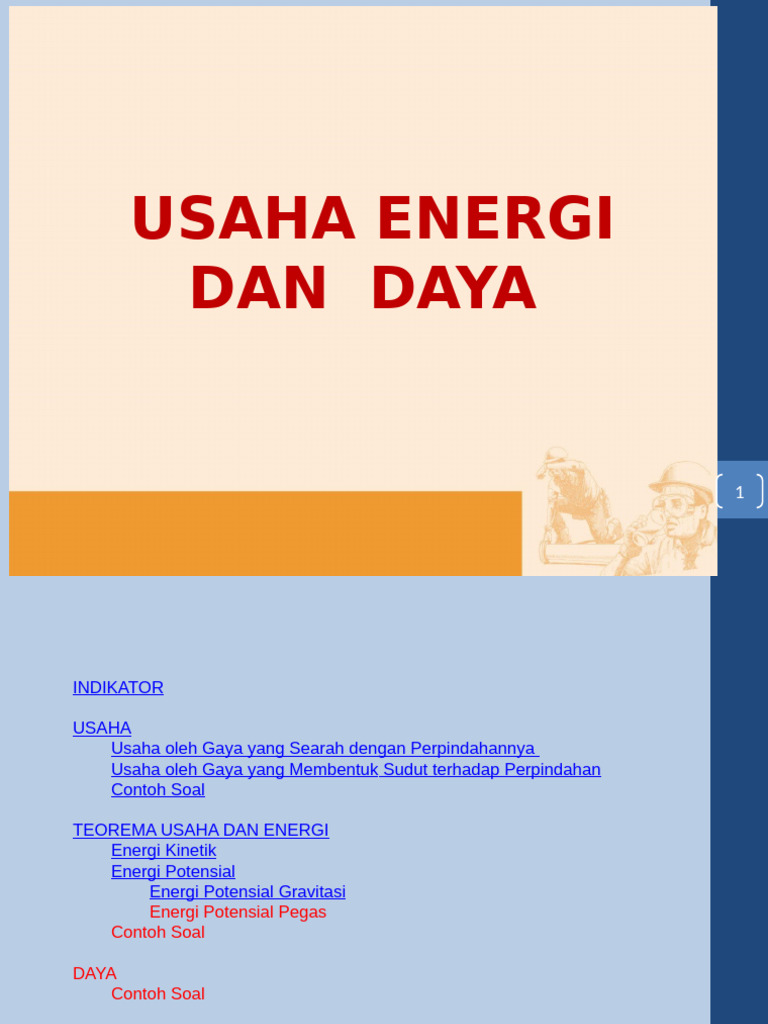 02 Usaha Energi Daya 1 | PDF