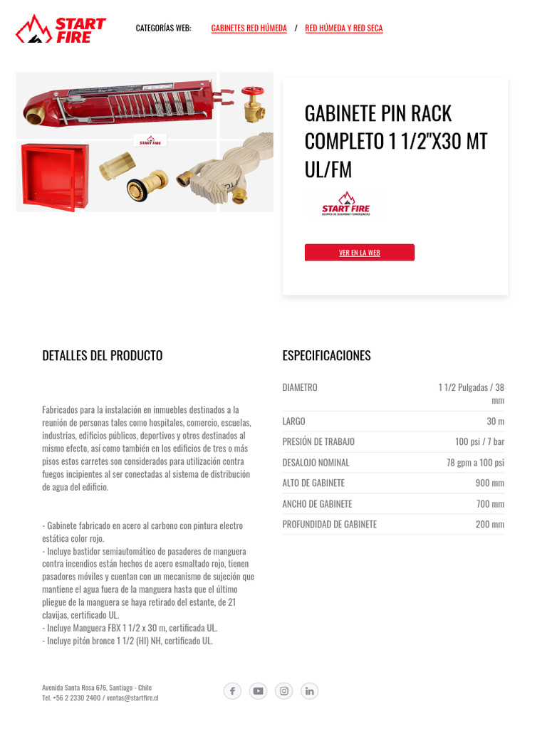 Gabinete Pin Rack Completo 1 12x30 MT Ulfm | PDF