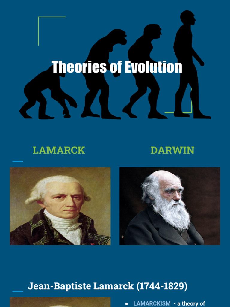Theories of Evolution For Posting | PDF