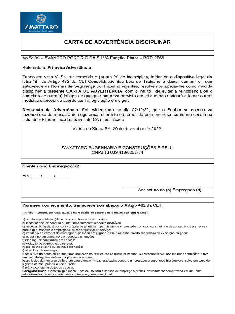 Modelo De Carta De Desligamiento Ejemplo Y Formato Para Redactar Gratis ...