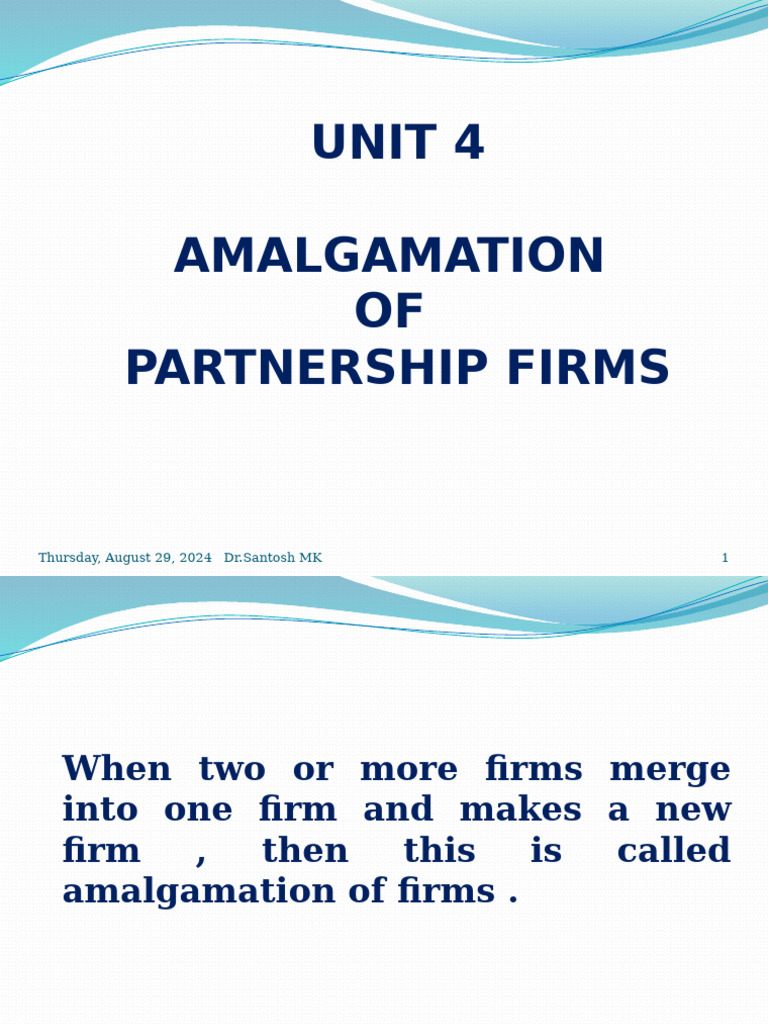 Amalgamation | PDF