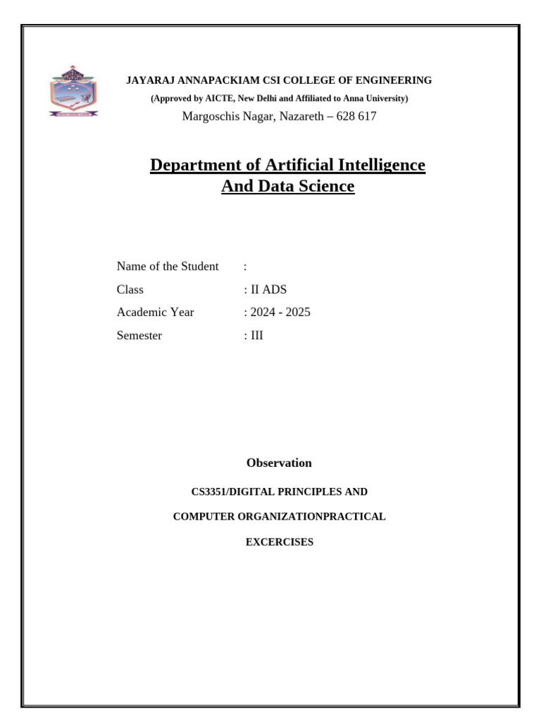 Dpco Lab Manual | PDF