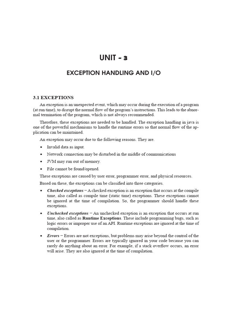 CS8392 OOPS Printed Notes All Units 127 144 | PDF