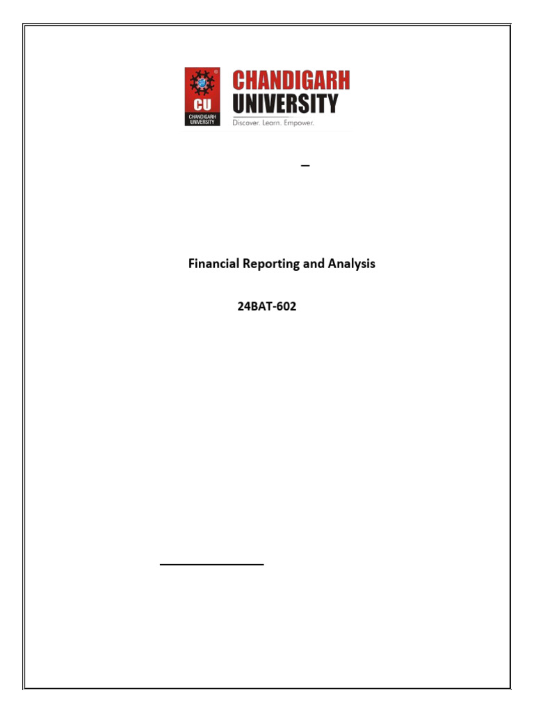 Front Page-Assignment (1) | PDF