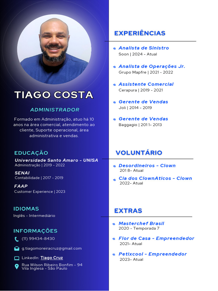 Tiago Costa - CV | PDF