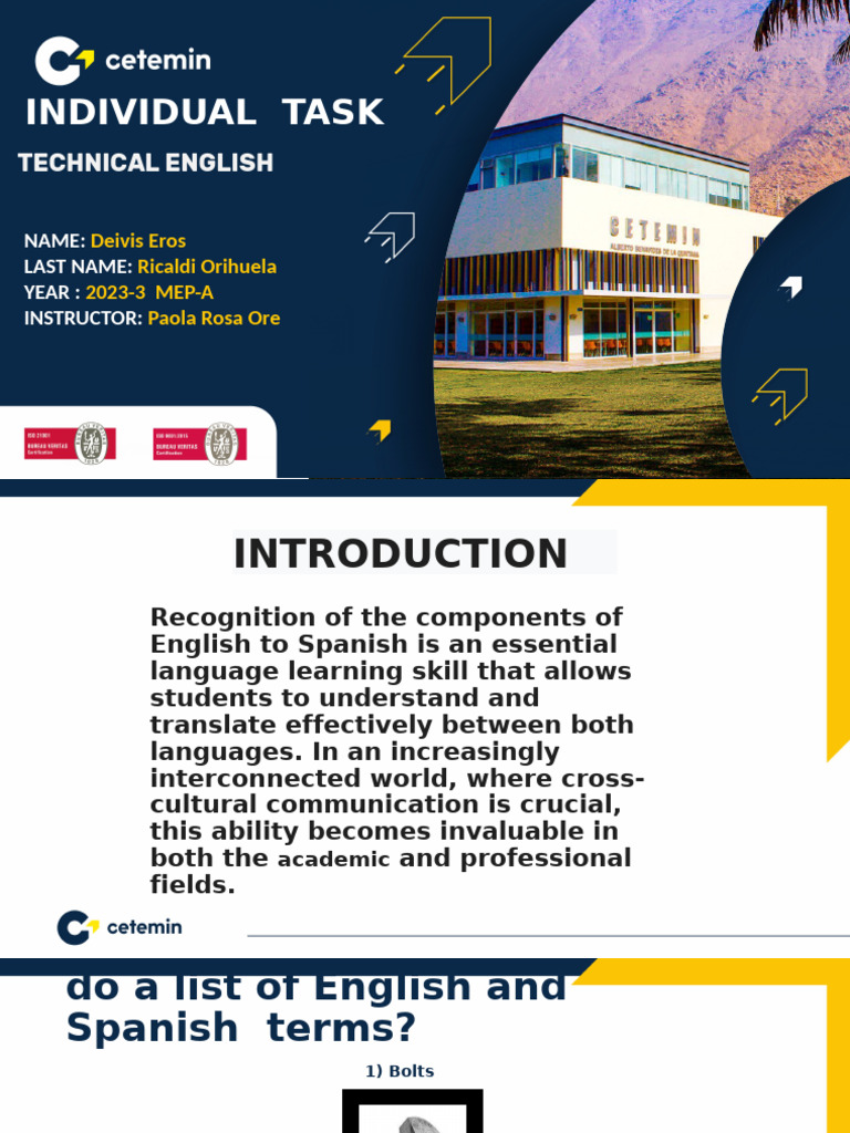 Technical English | PDF