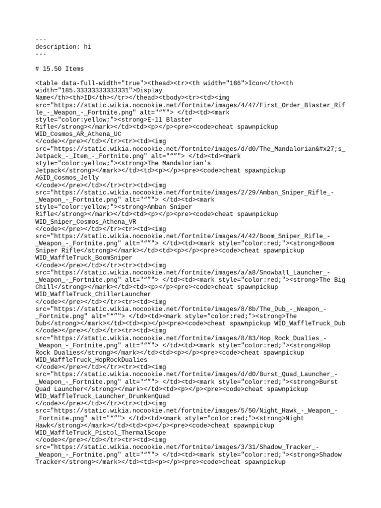 Fortnite Id | PDF