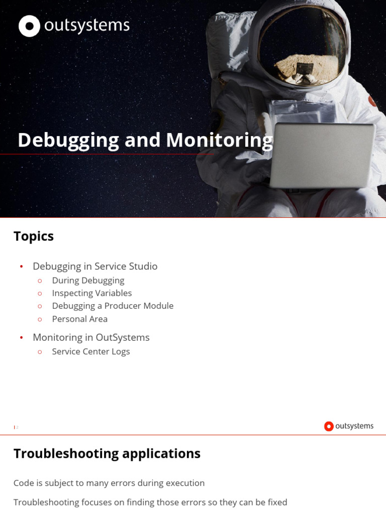 6.6 Debugging and Monitoring | PDF