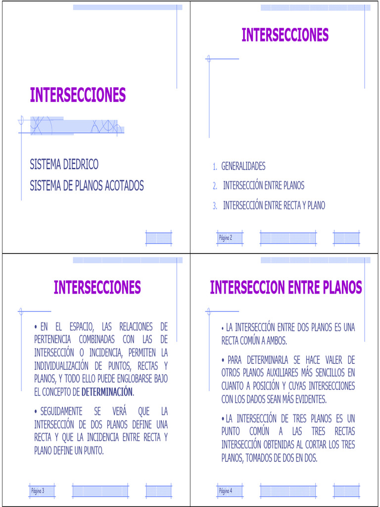 4_INTERSECCIONES_4 | PDF