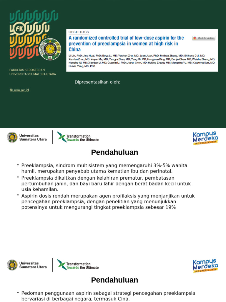 EBM Journal Reading Obgyn (Indo Ver) | PDF