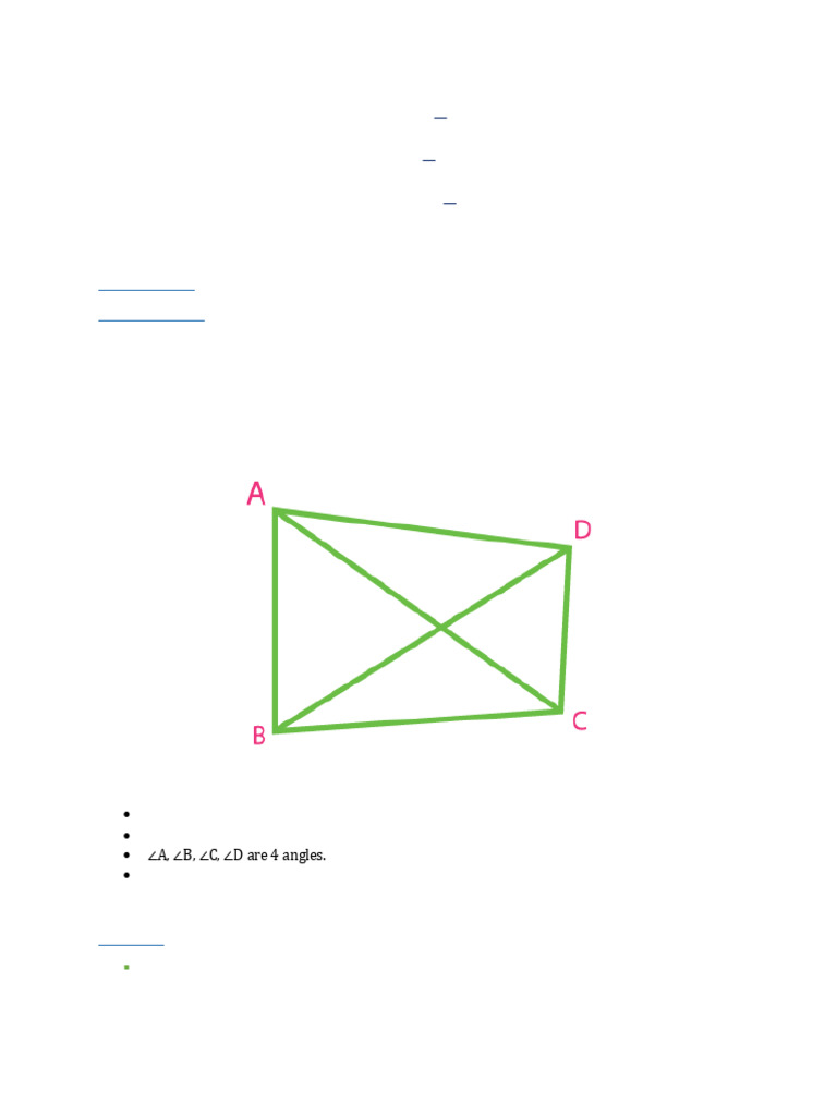 Geometry, Class 5 | PDF