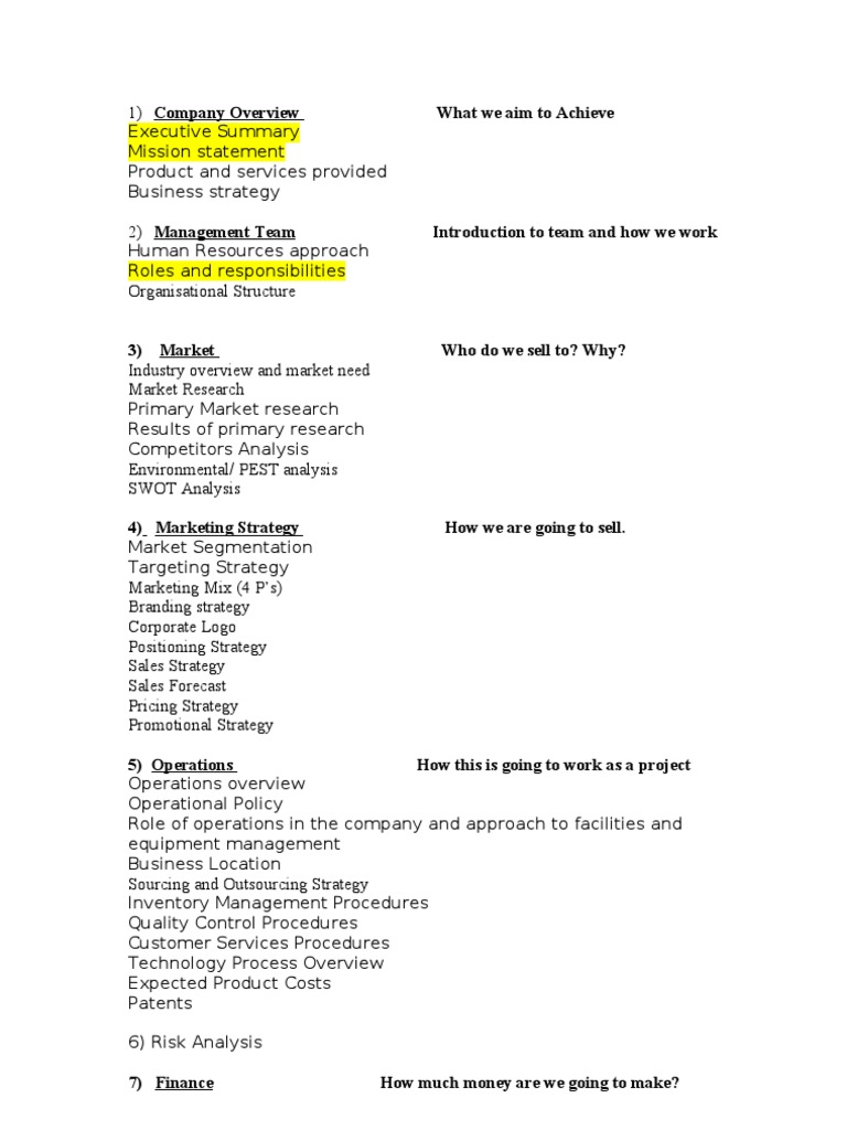Business Plan Final Version (WIP) .Doc Change 5 | PDF | Strategic ...