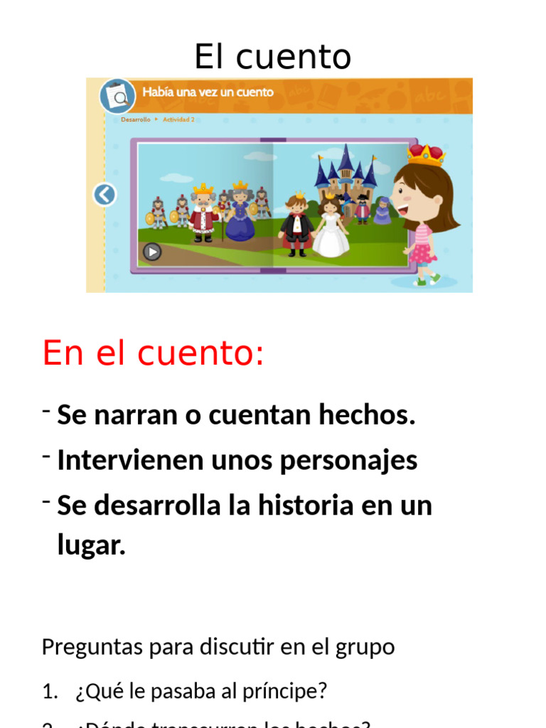 El Cuento La Princesa y La Alverja | PDF