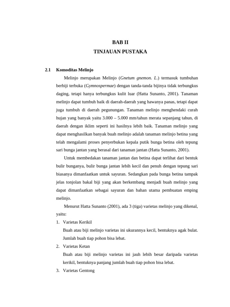 BAB II TINJAUAN PUSTAKA(1) | PDF