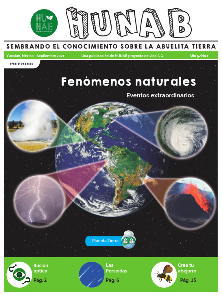 HUNAB Fenomenos Naturales | PDF