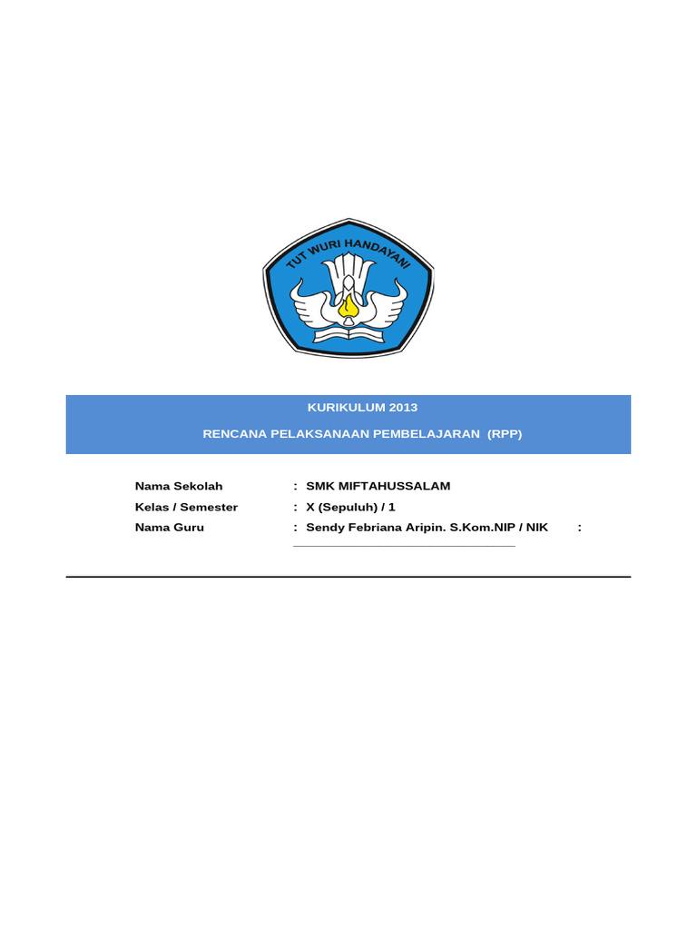 RPP KDJD Sistem Operasi | PDF