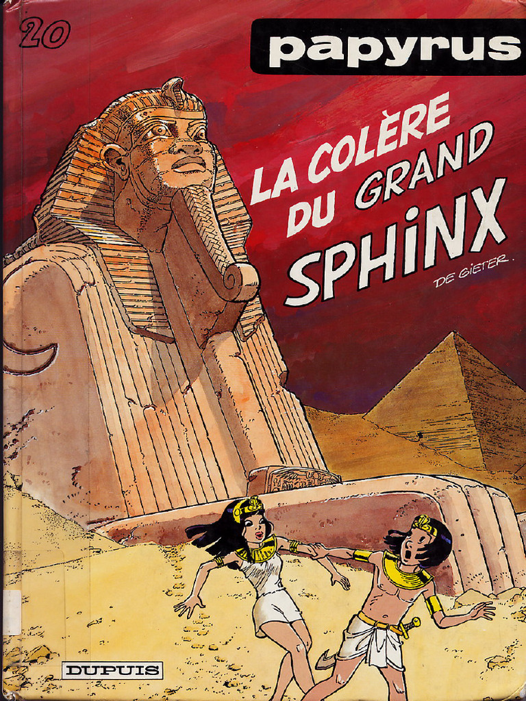 Papyrus - 20 - La Colère Du Grand Sphinx | PDF