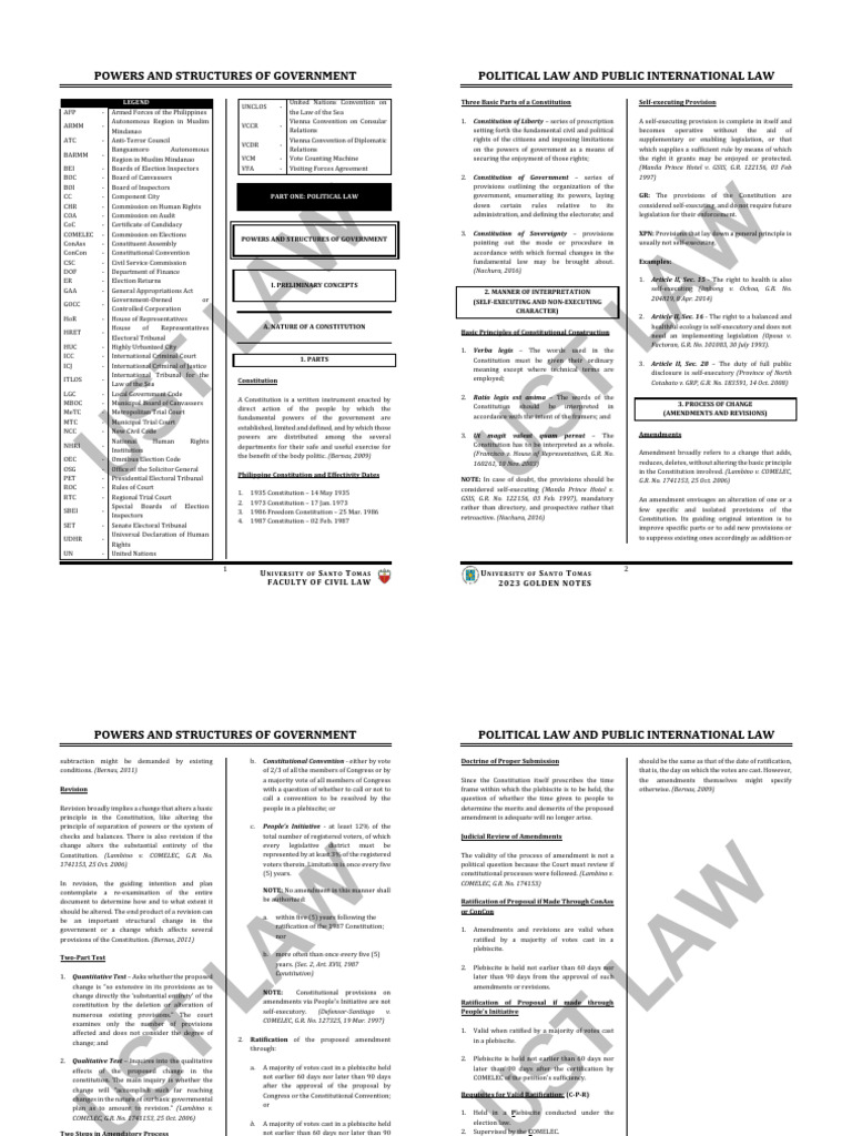 Consti Batch 1 | PDF