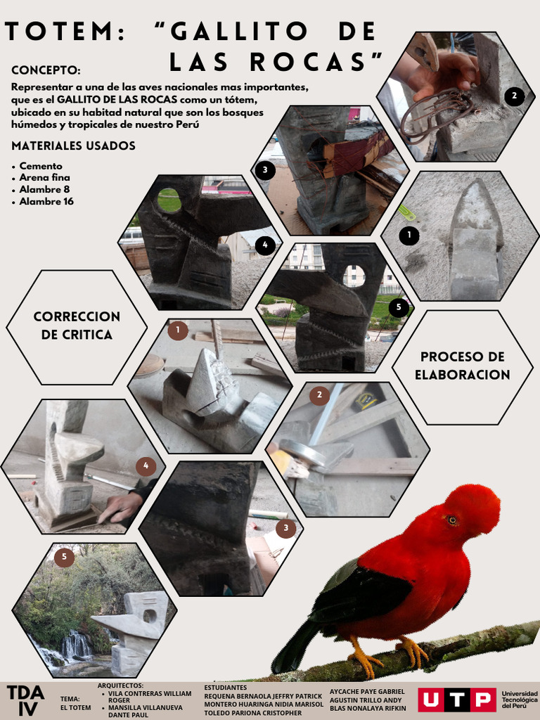 Tótem del Gallito de las Rocas | PDF