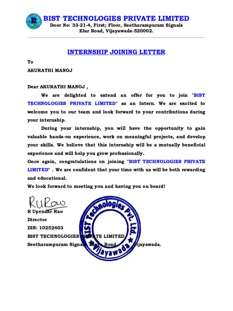 Joining report | PDF