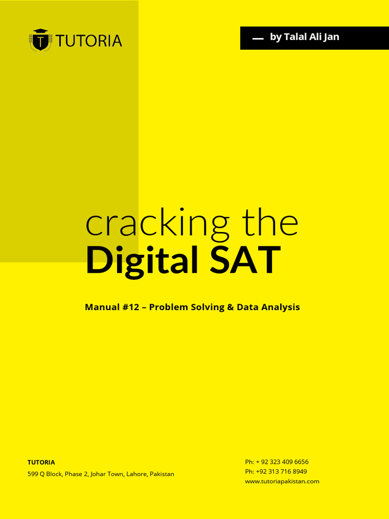 M12 - Problem Solving & Data Analysis | PDF