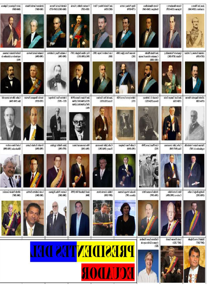 Cartilla de Presidentes | PDF