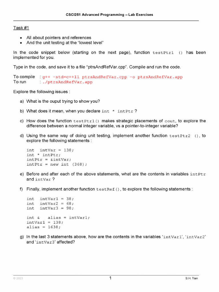 Lab Practice_v1 | PDF