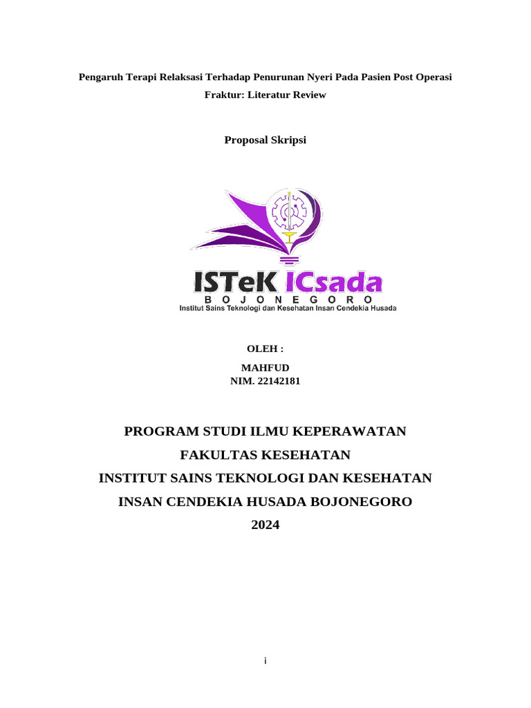 Proposal Fraktur Mahfud | PDF