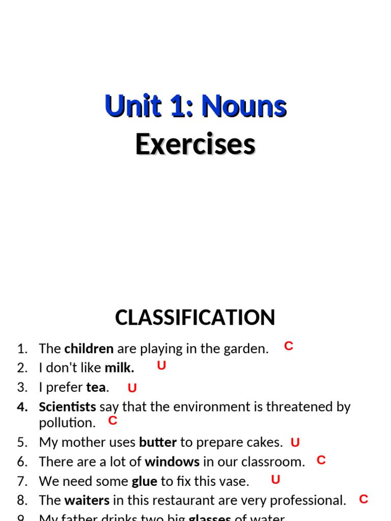 NOUNS-Ex-KEYS | PDF