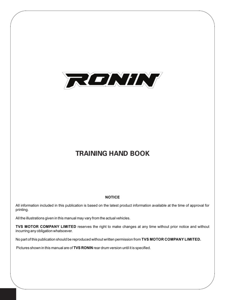Ronin Handbook | PDF