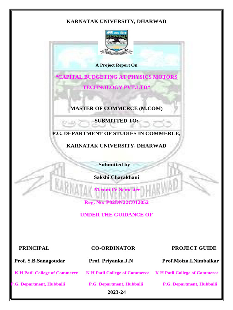 Bhoomi Title Page | PDF